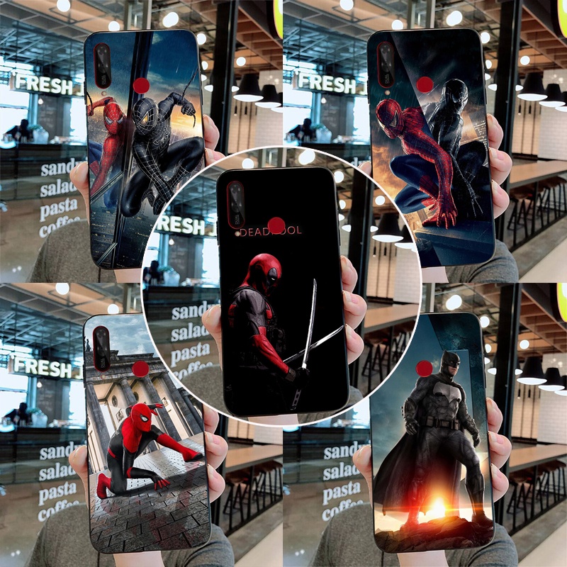 For Itel S13 S15 Case TPU Silicone Iron Spiderman CoverItel Itel S33 ...