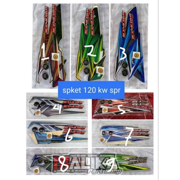 Yamaha RX-KING 135 RX-KING SERIES 2003-2005 MOTORCYCLE STICKERS ...