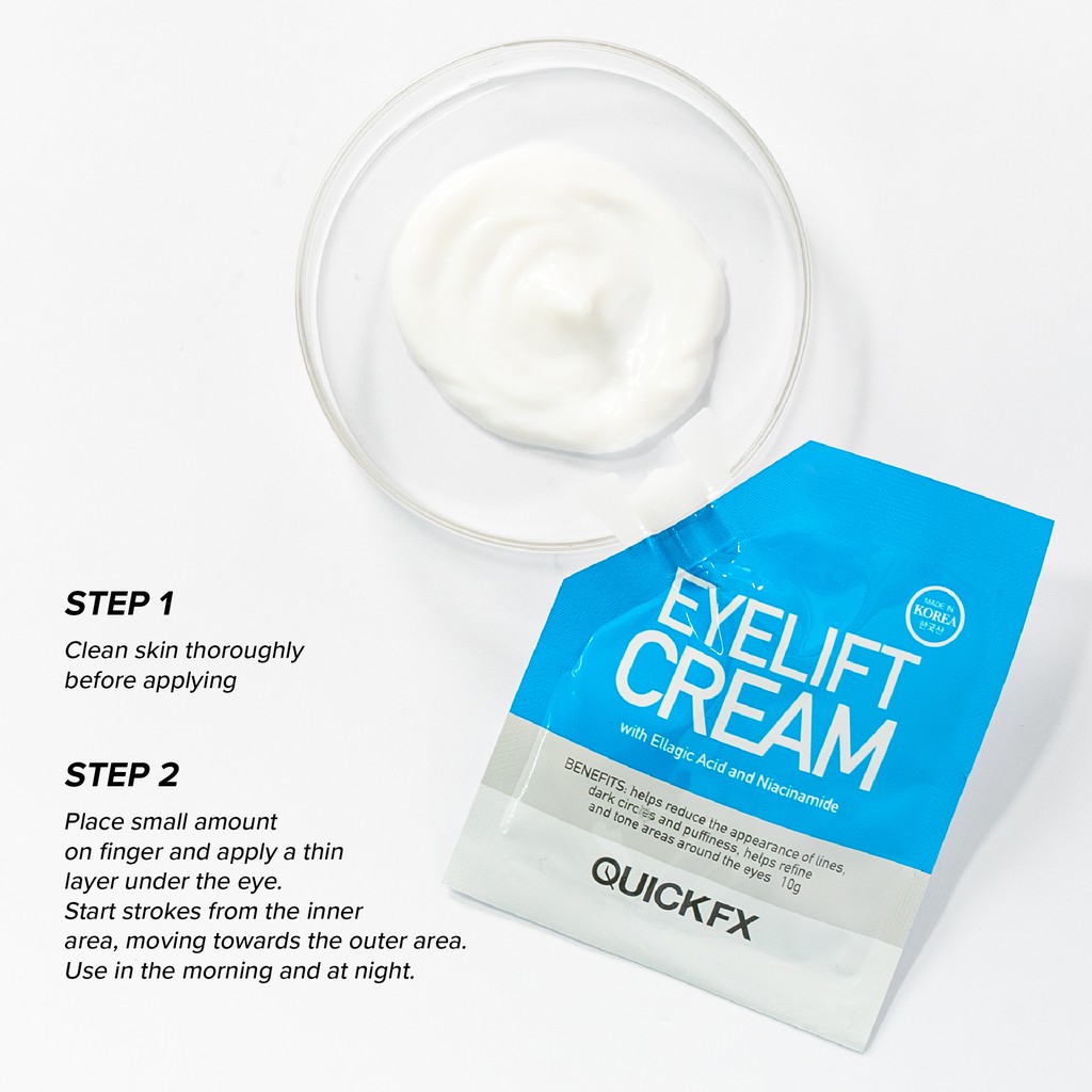 QUICKFX Eyelift Cream 10g | Shopee Philippines