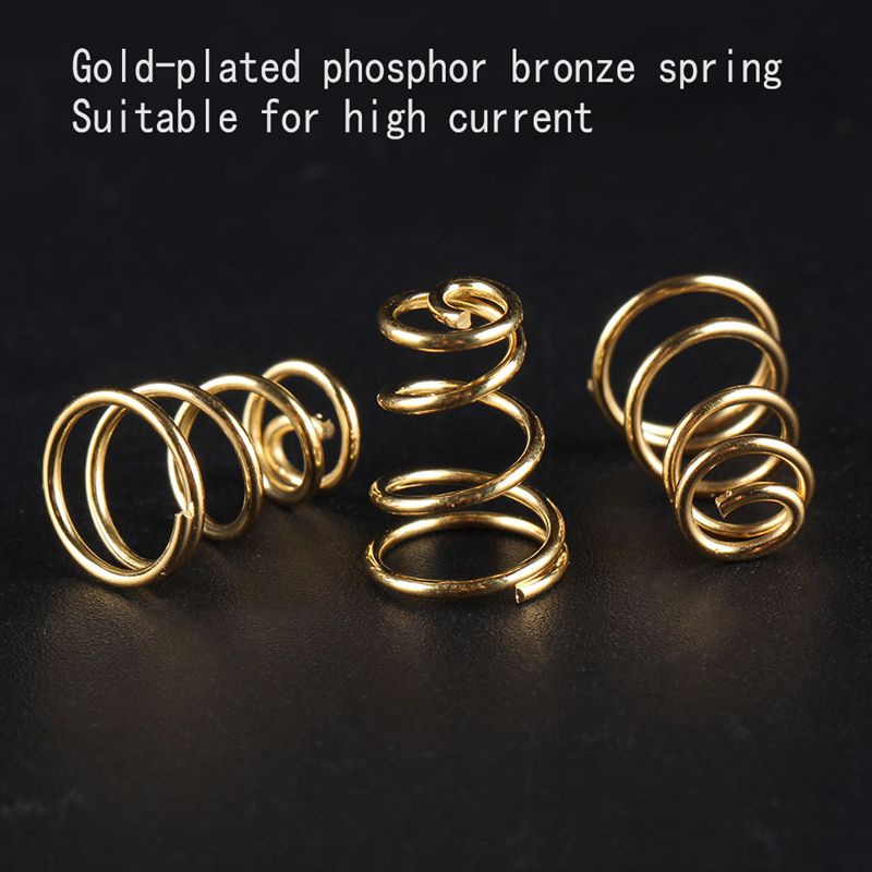 Flashlight Gold-plated Phosphor Bronze Spring Suitable for High Current ...