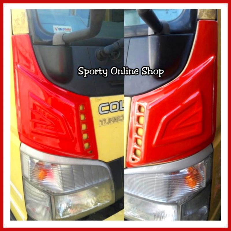 Canter Cheek Cover / Corner Truck Accessories | Shopee Philippines
