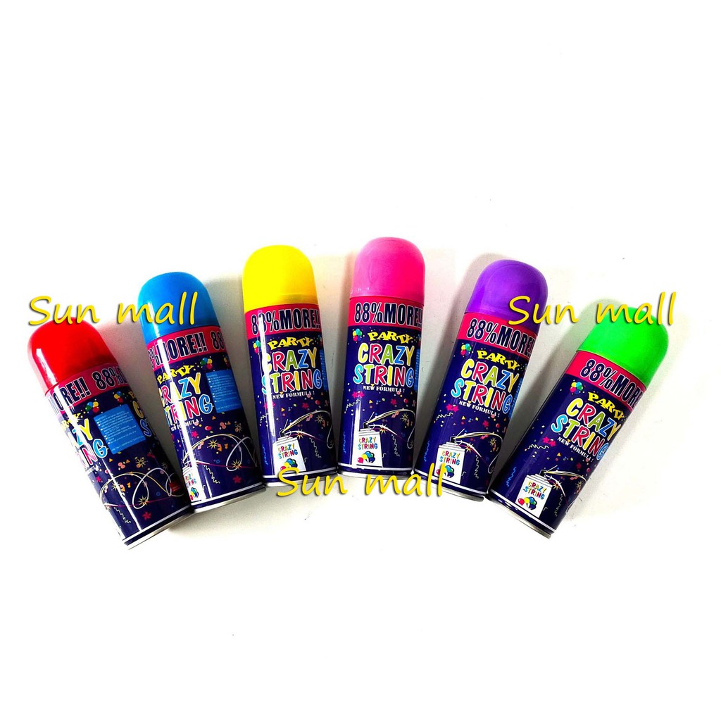 Snow Spray Colored Party String Spray | Shopee Philippines
