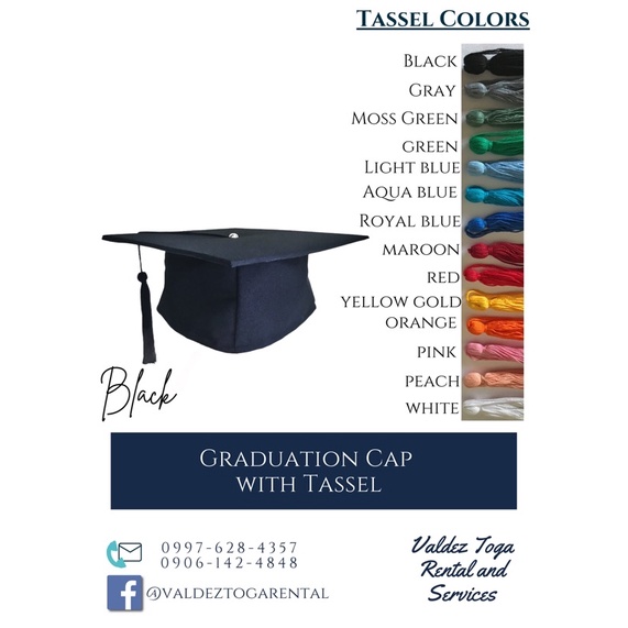 GRADUATION CAP WITH TASSEL | Shopee Philippines