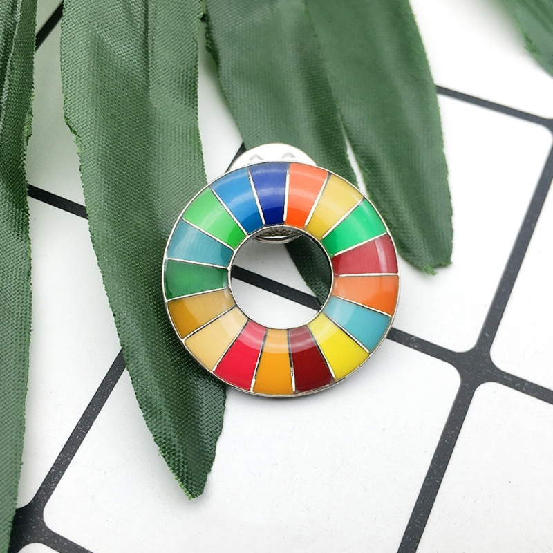 LIVE Sdg Pin - European Sustainable Development Goals Pin Brooch for ...