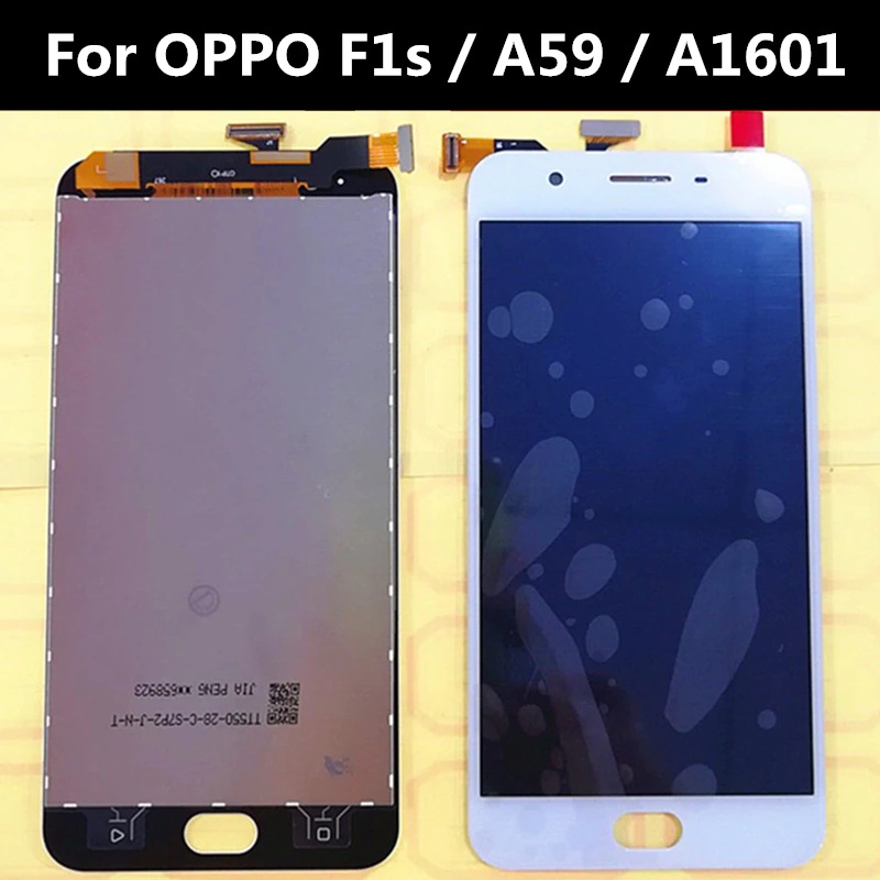 For Oppo F1S A59 A1601 LCD Display Touch Screen Digitizer Full Assembly Replacement Part ...