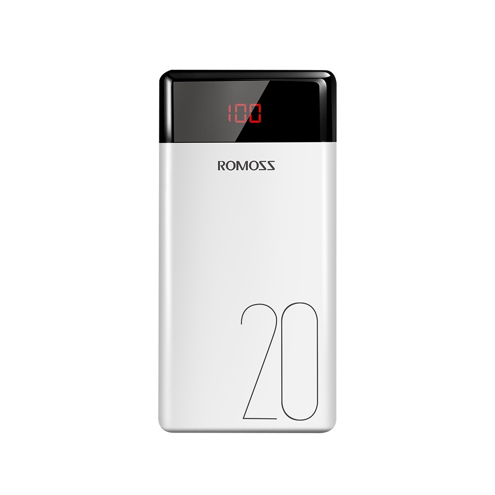Romoss Lt20 20000Mah Powerbank Li-Ion Battery Dual Output W 1 Fast ...