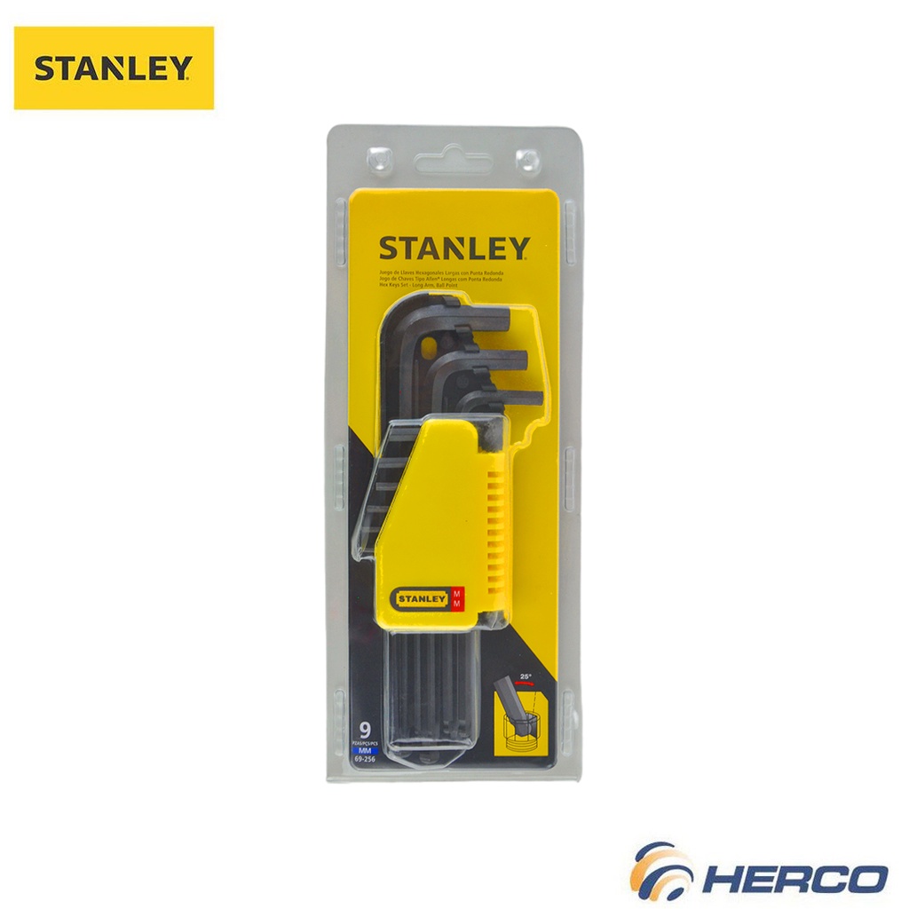 Stanley 69-256-22 9Pcs B/E Hex Key Ring Set 1.5-10mm | Shopee Philippines