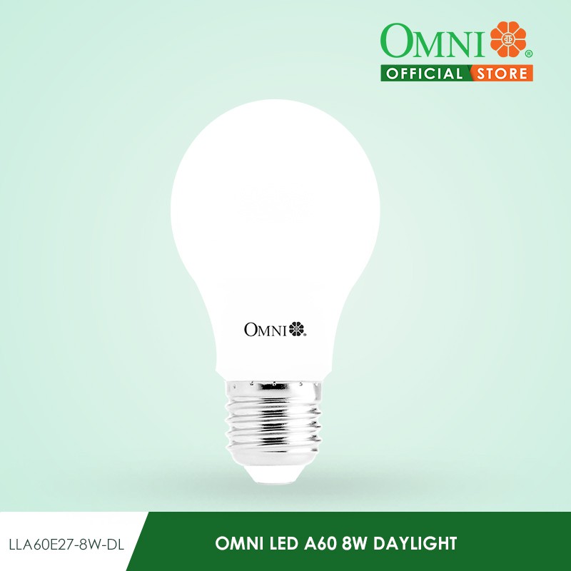 OMNI LED A60 8W Daylight - LLA60E27-8W-12V | Shopee Philippines