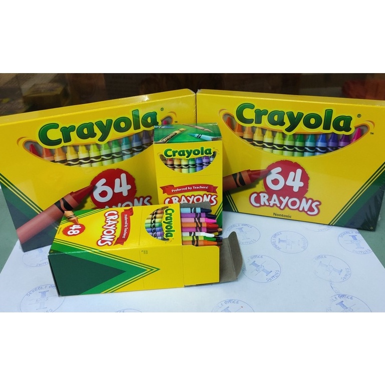 Crayola Crayons 48's 64's | Shopee Philippines