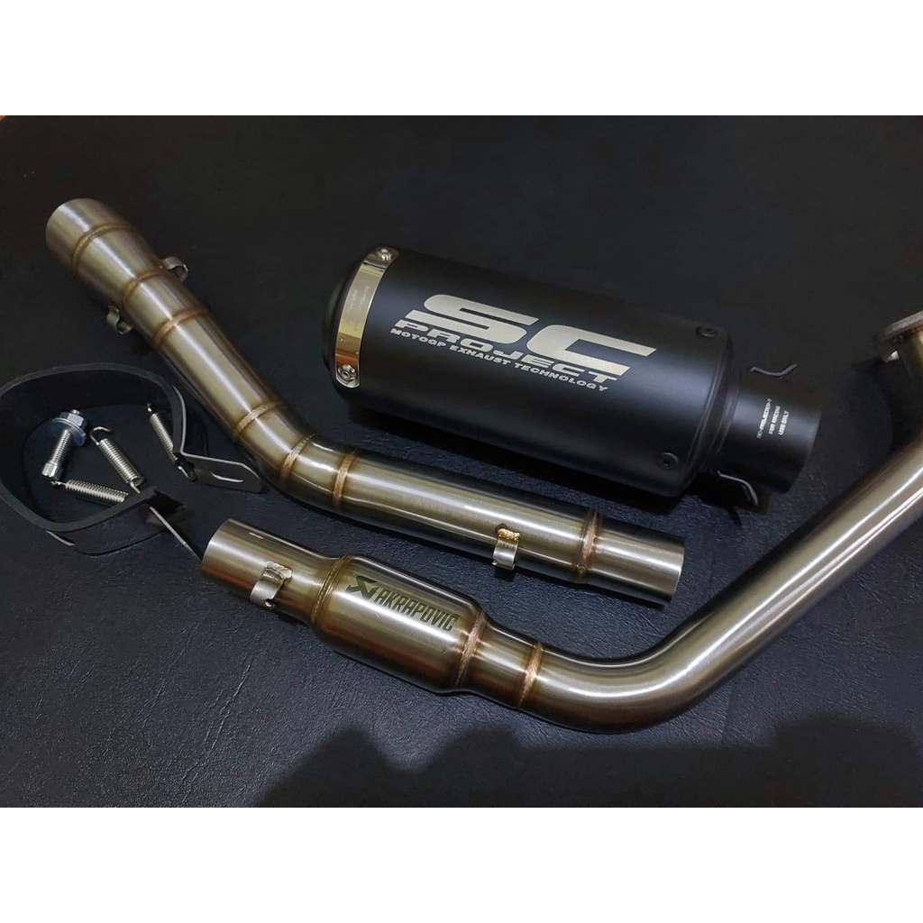 SC Project set for R15 V3/V4/XSR155/MT15 with silencer | Shopee Philippines