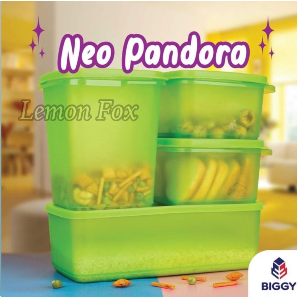 Neo Pandora Plastic Jar Storage Food Box Food Container Jar Lunch Box ...