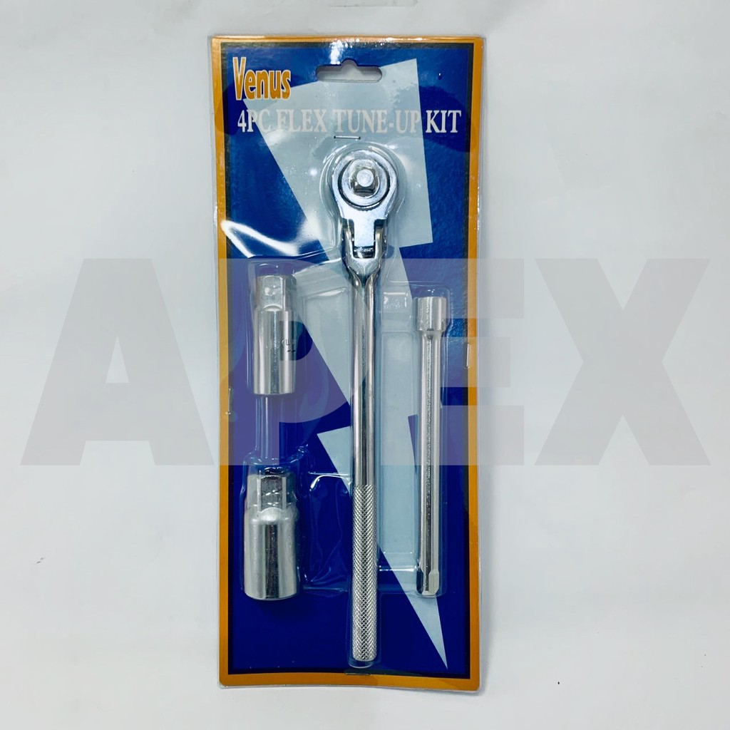 Venus Spark Plug Tool Kit (Ratchet w/16mm&21mm socket) | Shopee Philippines