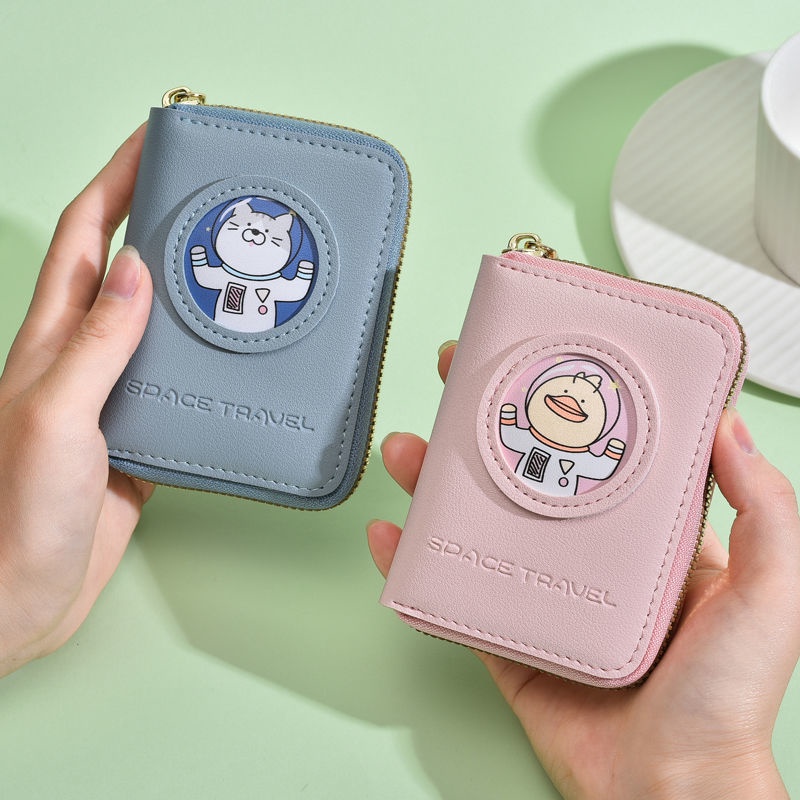 Cute Cartoon Card Holder Exquisite Large-capacity Card Covers Student ...