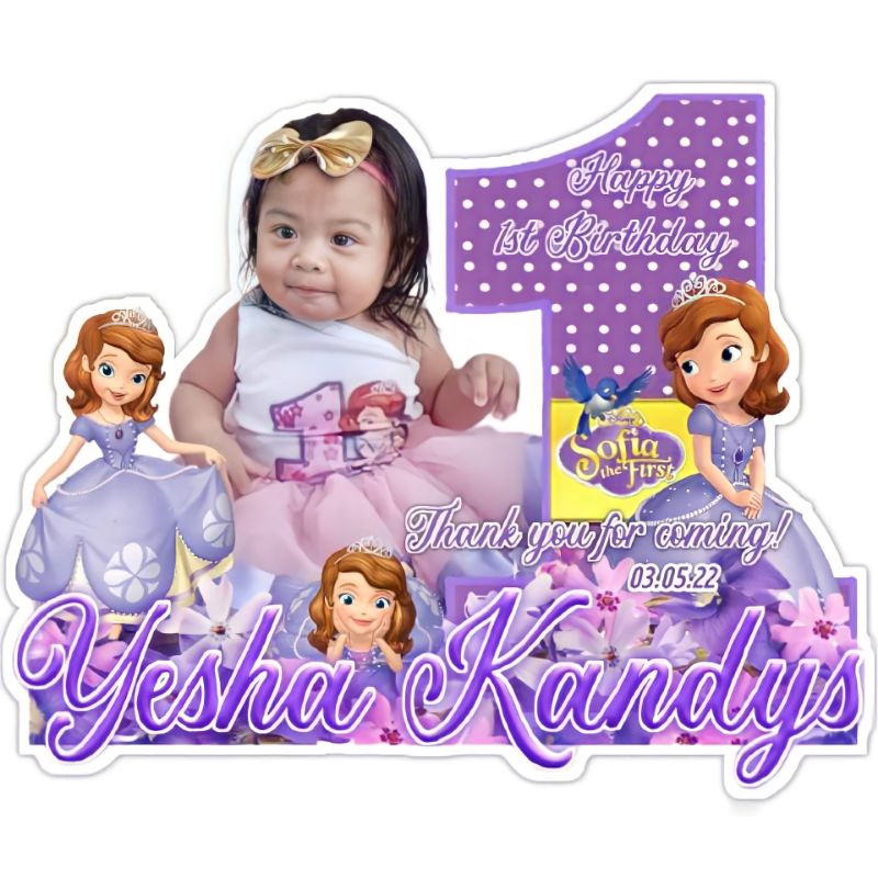 number ref magnet souvenir Sofia the 1st design | Shopee Philippines