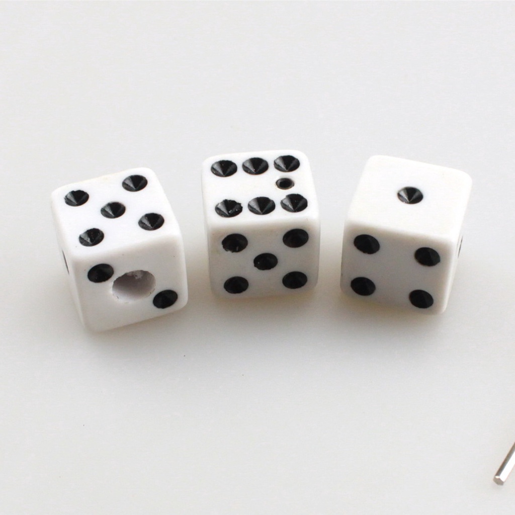 3 x Volume Tone Control Dice Knobs for Strat Tele Guitar 6mm Shaft-Red/Black/White | Shopee ...