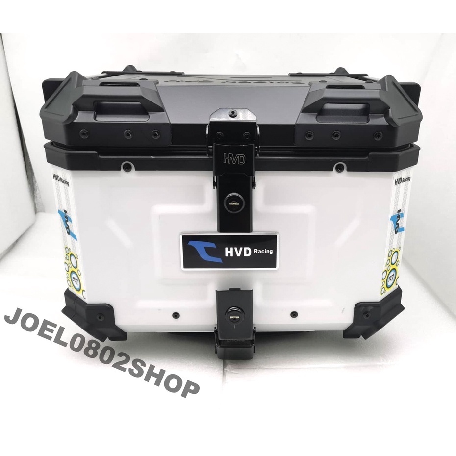 Motorcycle Alloy Top Box with bracket 45L ( choose backrest pad choose ...