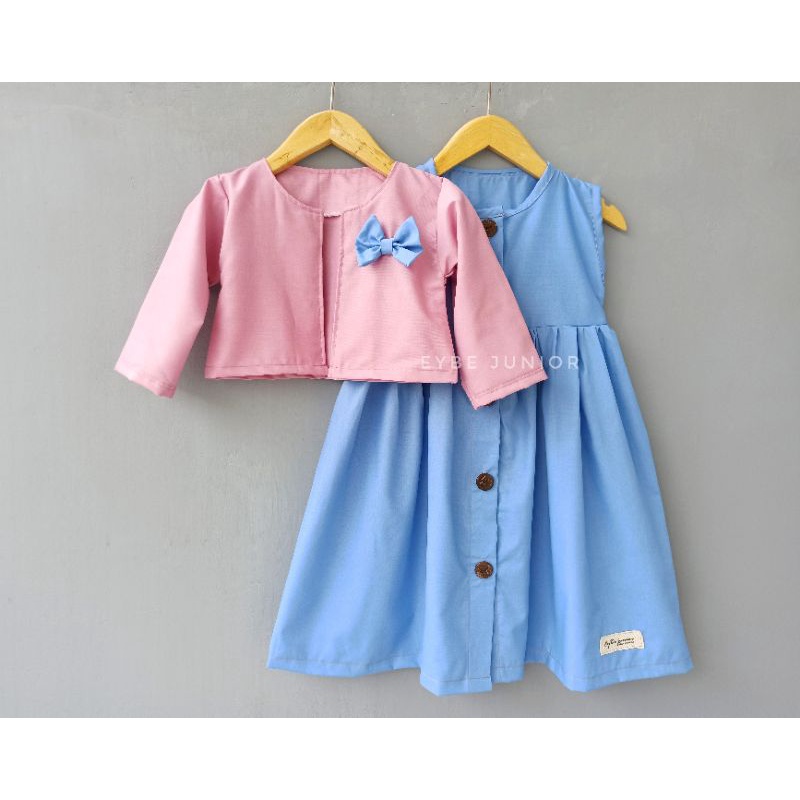 Gamis Baby gamis gamis For Children Cardi set by Eybe junior | Shopee ...