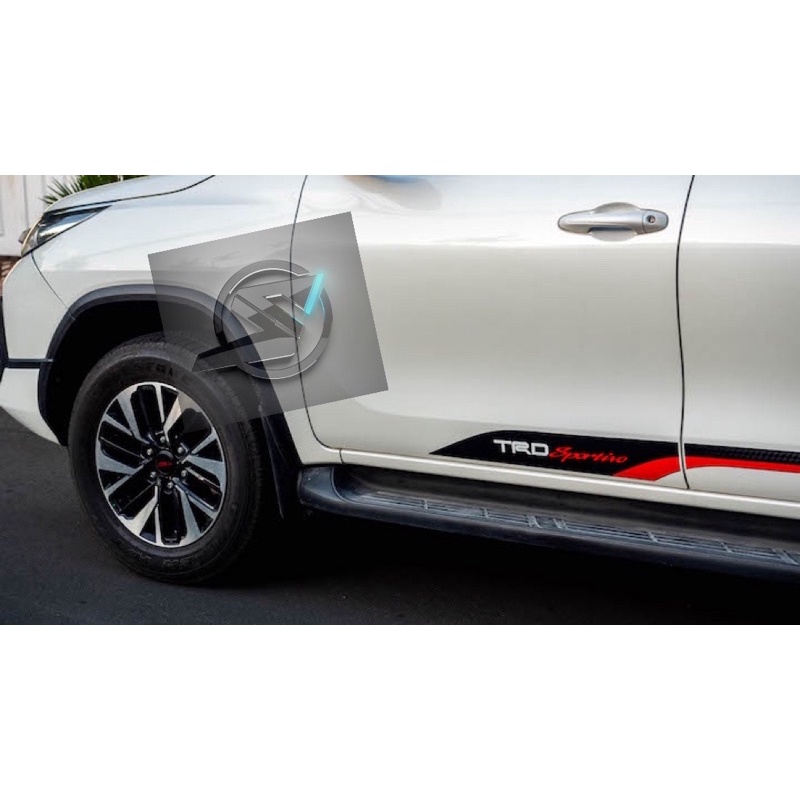 S195 TRD Sportivo Decal Body Sticker for Toyota Fortuner | Shopee ...