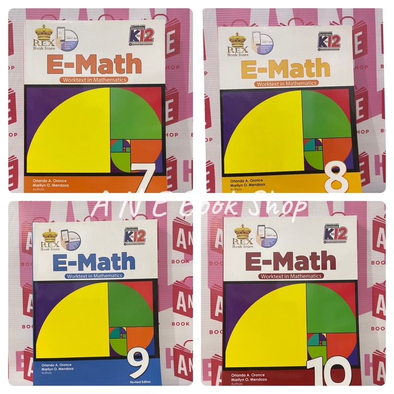 AUTHENTIC Grade 7 to 10 Kto12 E-Math Worktext in Mathematics Revised ...