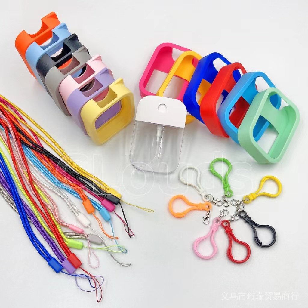 [XBoss] 38ml Spray Bottle Alcohol Spray Bottle Silicone Cover Sub ...