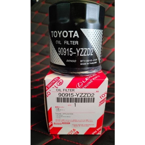 OIL FILTER 90915-YZZD2 CAMRY / COROLLA ALTIS / FORTUNER / LAND CRUISER ...