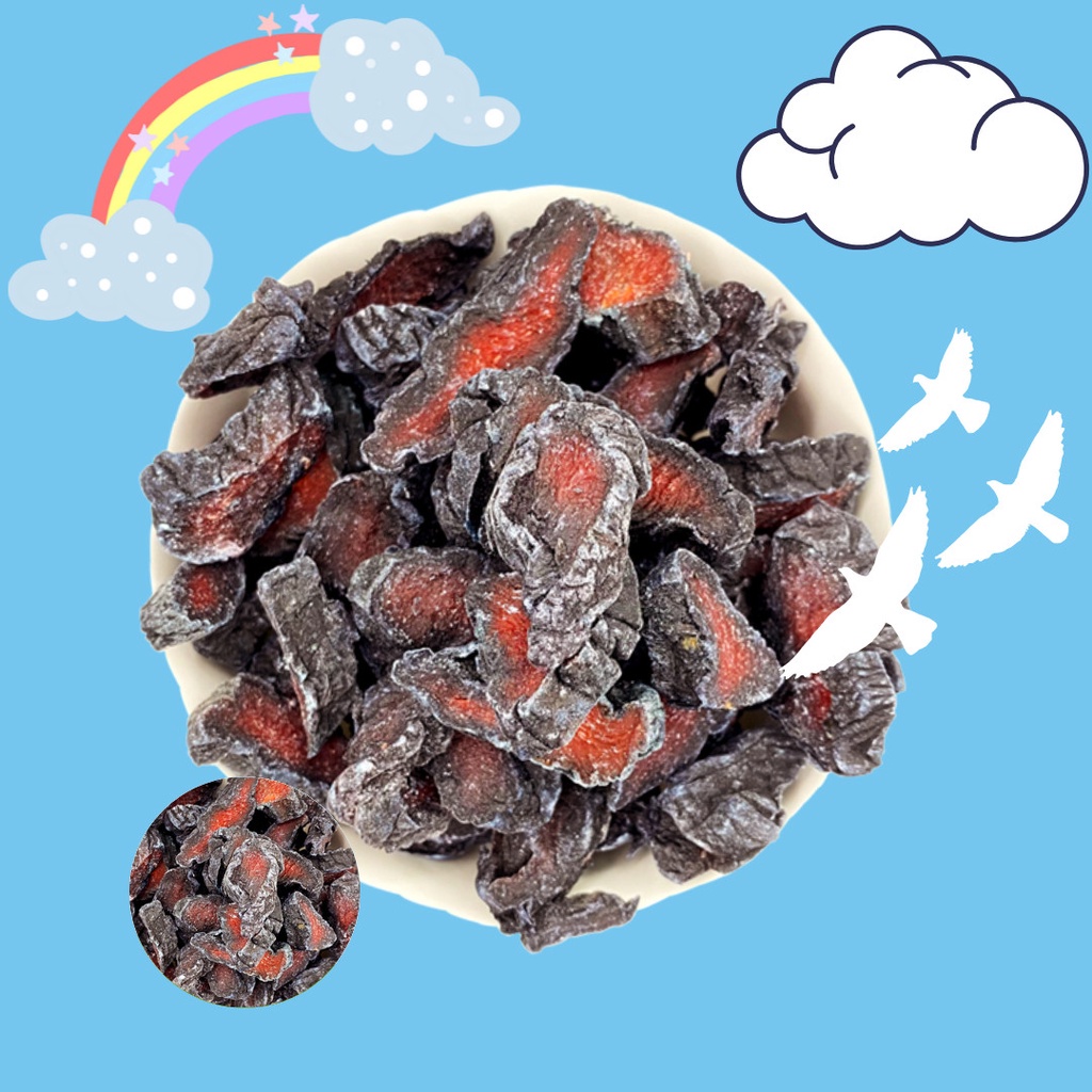 Dried Black Plum - Asam Manis Hitam 100g Repack (HALAL) | Shopee ...