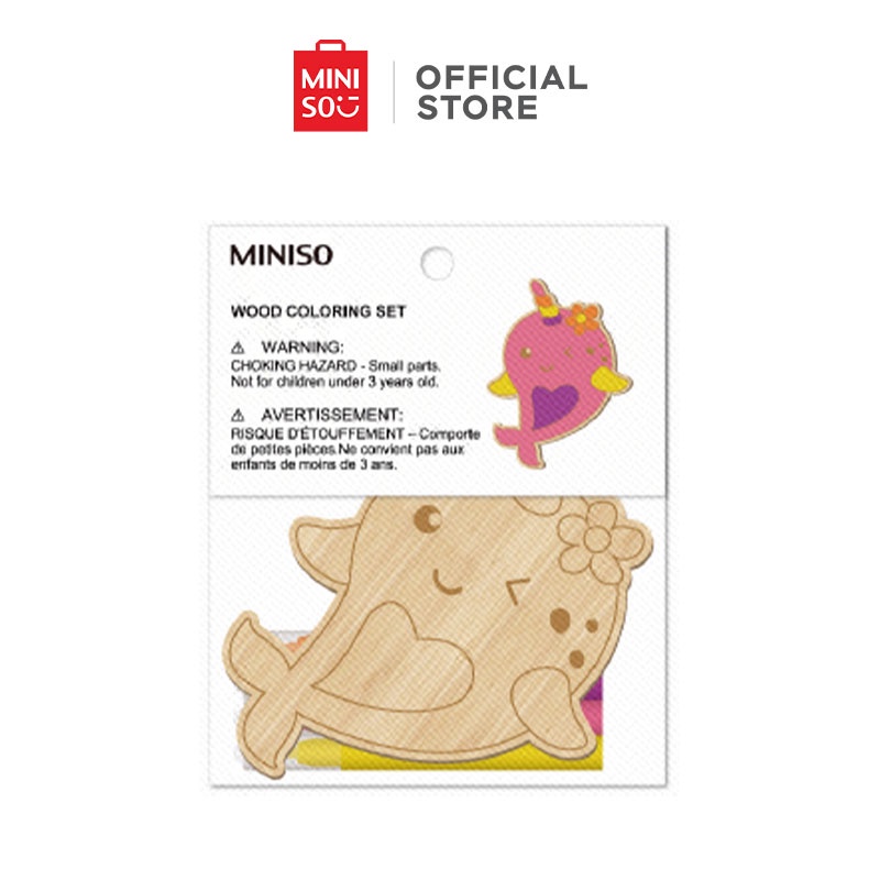 MINISO Wood Piece Painting Kit | Shopee Philippines