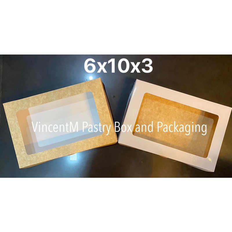 6x10x3 inches / 12 pcs. Doughnut box / 12 pcs. Donut box / Pastry box ...