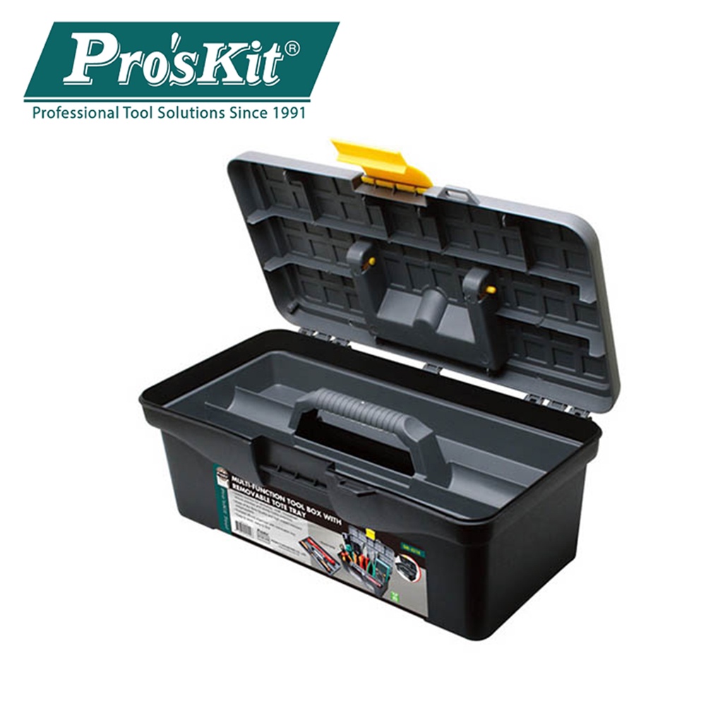Pro'sKit SB-3218 Multi-function Tool Box with Removable Tobe Tray ...