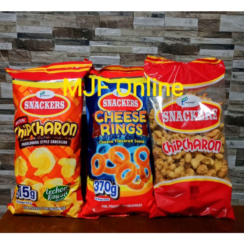 Snackers Chipcharon/Cheese ring 370g. (SELLER'S CHOICE) | Shopee Philippines
