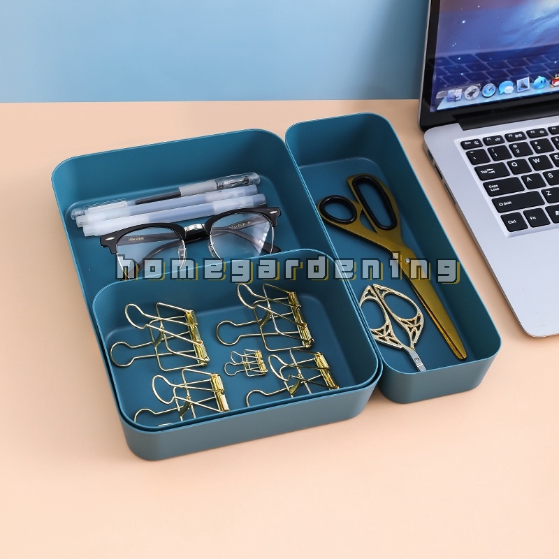 Drawer Partition Kitchen Cutlery Small Box Rectangular Plastic ...