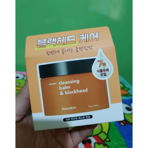 Hanskin Cleansing Balm & Blackhead AHA (80g) | Shopee Philippines