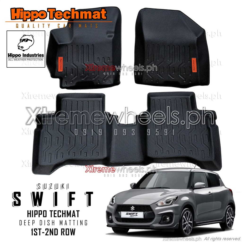 Suzuki Swift 2019-2025 Hippo Brand Deep Dish Floor Matting Thailand ...