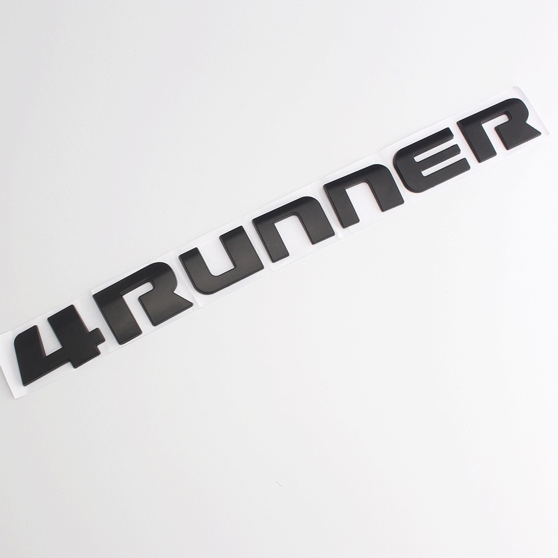 Toyota 4RUNNER Logo TRD off road Emblem Badge ABS Sticker Decal ...