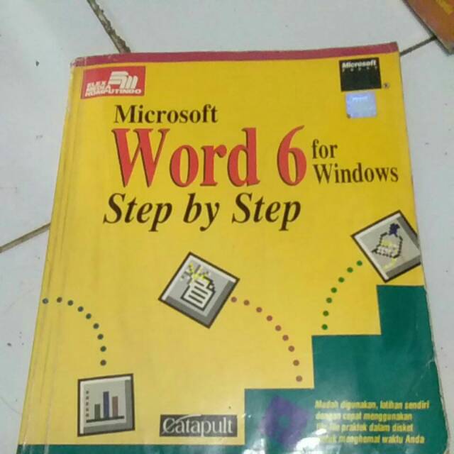 Original Microsoft Word 6 for Windows step by step | Shopee Philippines