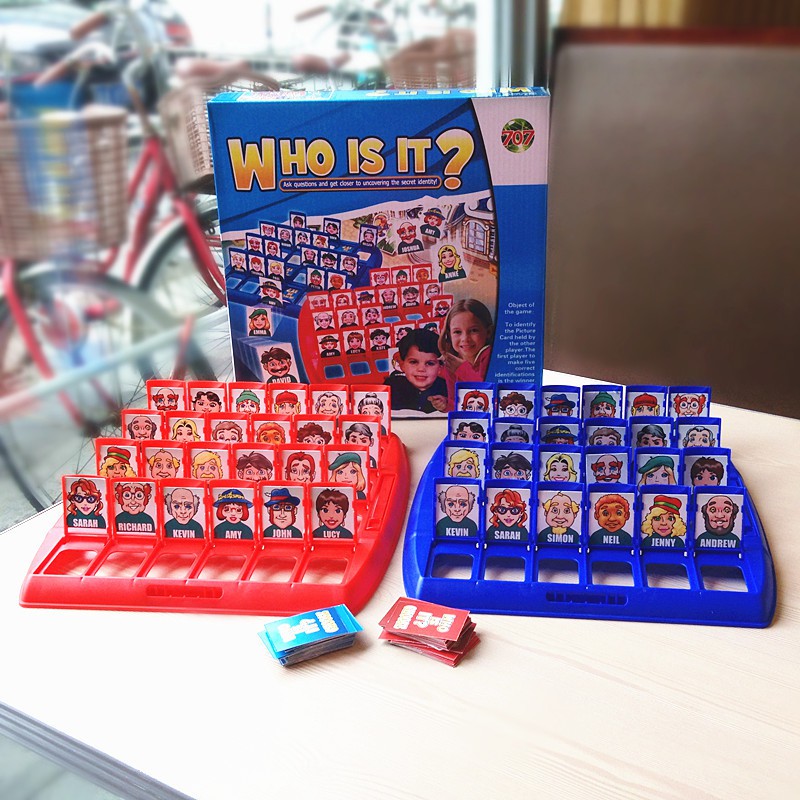Who Is It Board Game Guess Children's Pictures | Shopee Philippines