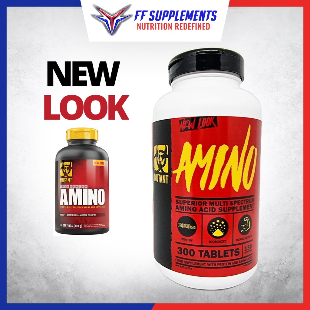Mutant Amino 300, 600 tablets | Shopee Philippines