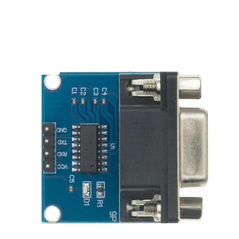 Max3232 Rs232 To Ttl Serial Port Converter Module Db9 Connector Max232