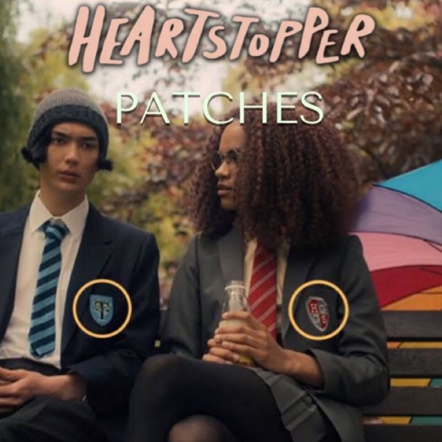 Heartstopper School Patches | Truham & Higgs | Shopee Philippines