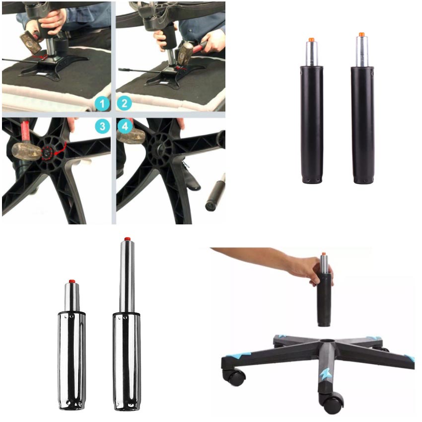 Heavy Pneumatic Rod Office Chair GasLift Cylinder for Computer Chair ...