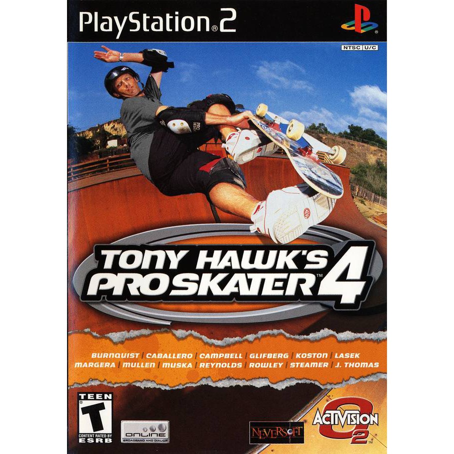 Tony Hawk Pro Skater | PS2 Games | Tony Hawks Underground | PS2 CD ...