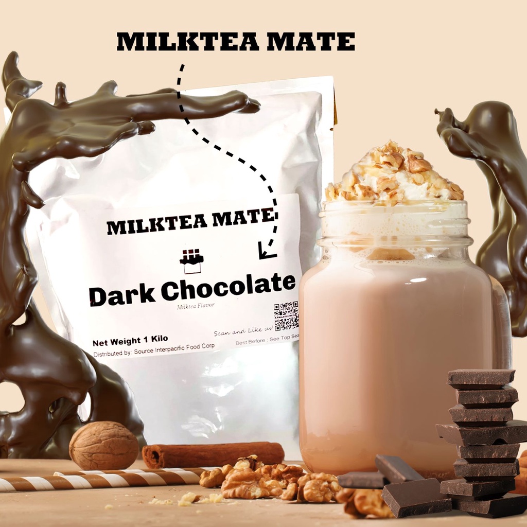 MLKT Dark Choco - Milktea Mate Premium Powder 1kg and 500g for MilkTea ...