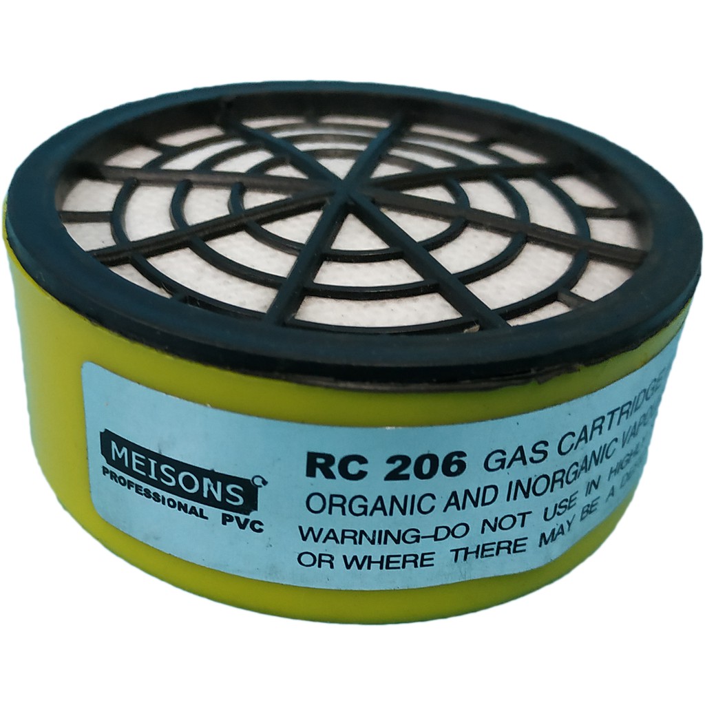 CHEMICAL RESPIRATOR GAS MASK EXTRA CARTRIDGE FOR ACID GASES SPRAYS ...