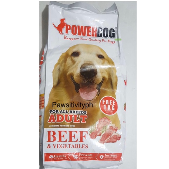 Powerdog Adult Dog Food for All Breeds 1kg | Shopee Philippines