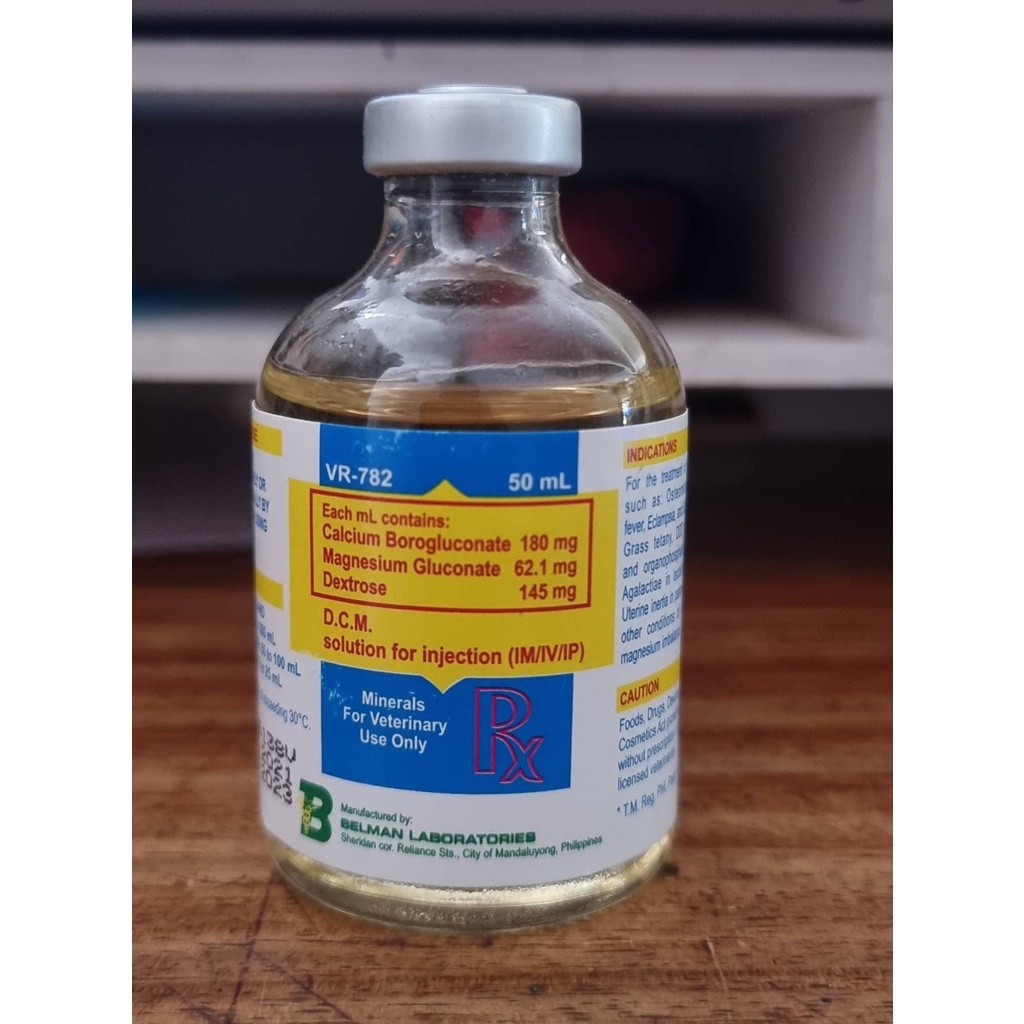 Belman - DCM (Dextrose Calcium Magnesium) 100ml | 50ml | Shopee Philippines