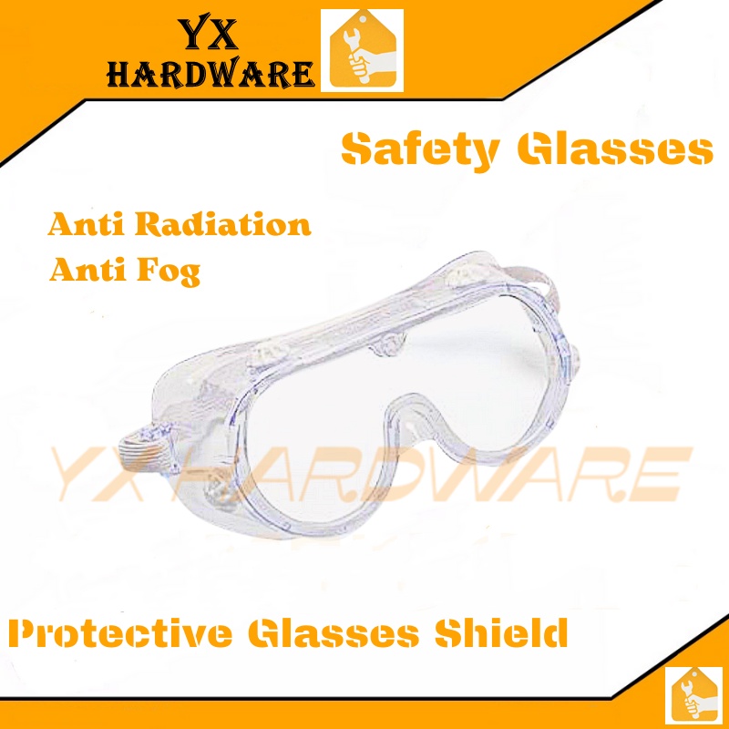 Anti Radiation Safety Glasses Anti Fog Eye Protective Goggles Shield ...