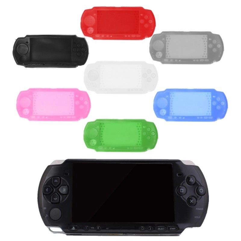 New Silicone Body Protection Skin Cover Case Shell For Sony PSP 2000 ...