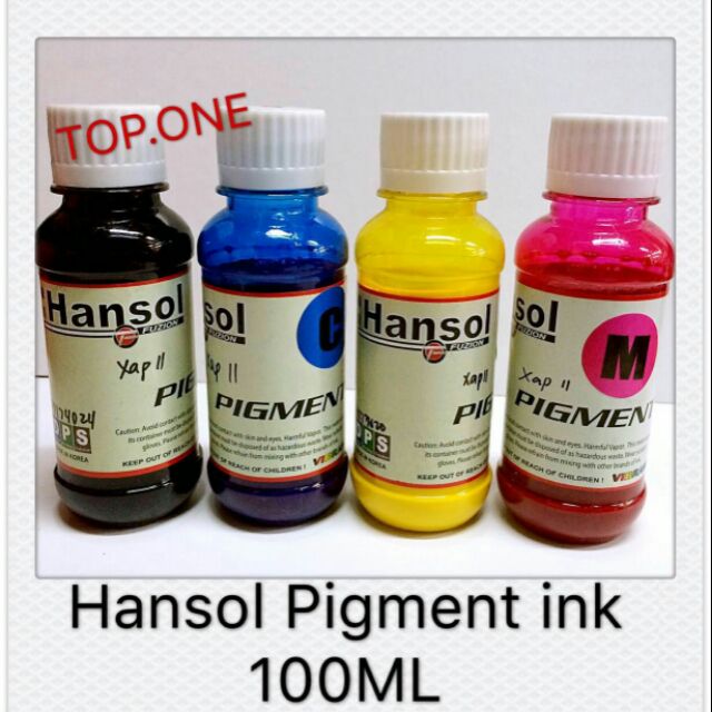 Hansol pigment ink 100ml | Shopee Philippines