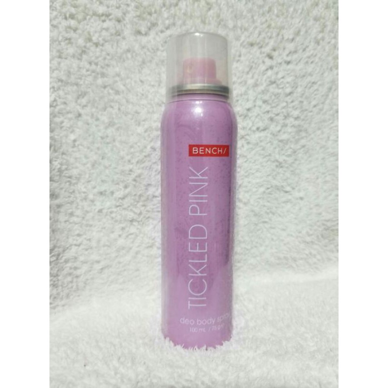 BENCH TICKLED PINK DEO SPRAY (100ML) | Shopee Philippines