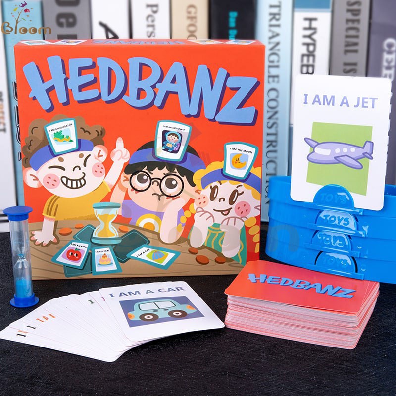 Bloom Hedbanz Guess Family Board Game /Guessing Game for Kids The Word ...